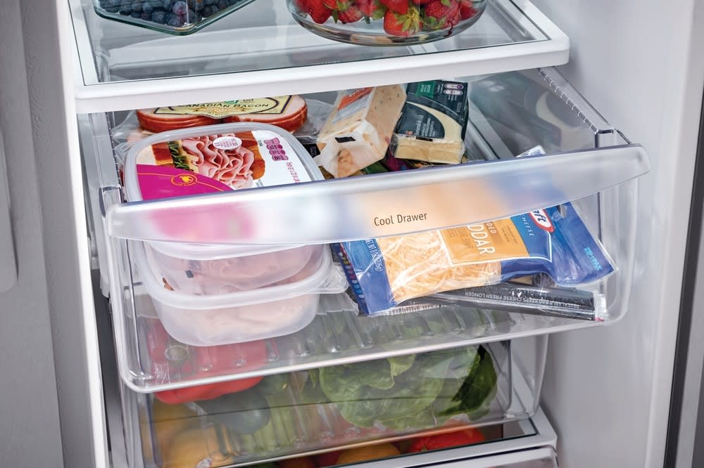 Frigidaire FFSS2615TS 36 Inch Side-by-Side Refrigerator with 25.5 Cu ...