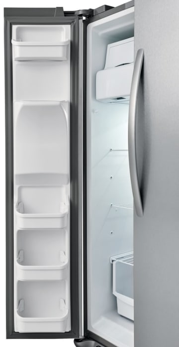 Frigidaire FFSS2615TS 36 Inch Side-by-Side Refrigerator with 25.5 Cu ...