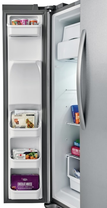 Frigidaire FFSS2615TS 36 Inch Side-by-Side Refrigerator with 25.5 Cu ...