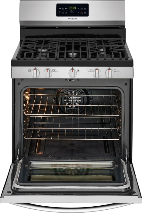 Frigidaire FGGF3036TF 30 Inch Freestanding Gas Range with Quick Bake ...