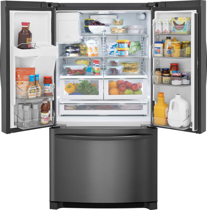 Frigidaire FGHB2868TD 36 Inch French Door Refrigerator with 26.8 Cu. Ft ...