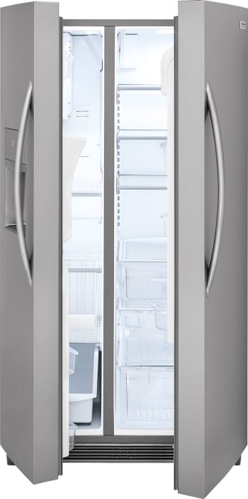 Frigidaire FGSS2335TF 33 Inch Side-by-Side Refrigerator with 22.2 Cu ...