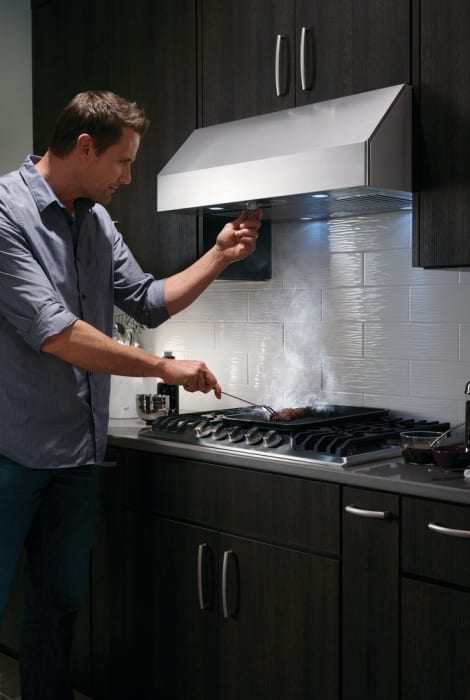 Frigidaire FHWC3050RS 30 Inch Under Cabinet Range Hood with 3-Speed/400 ...