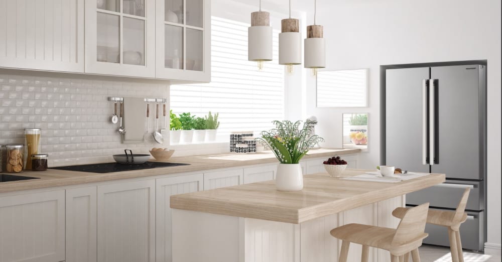 Sharp SJG2351FS 36 Inch French 4-Door Counter Depth Refrigerator with ...