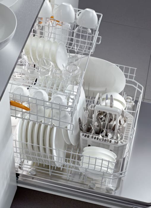 Miele G6165SCVI Fully Integrated Dishwasher with 6 Wash Cycles ...