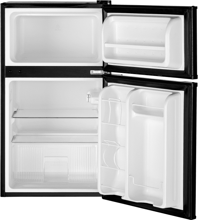 GE GDE03GGKBB 19 Inch Top Freezer Compact Refrigerator with 3.1 Cu. Ft ...