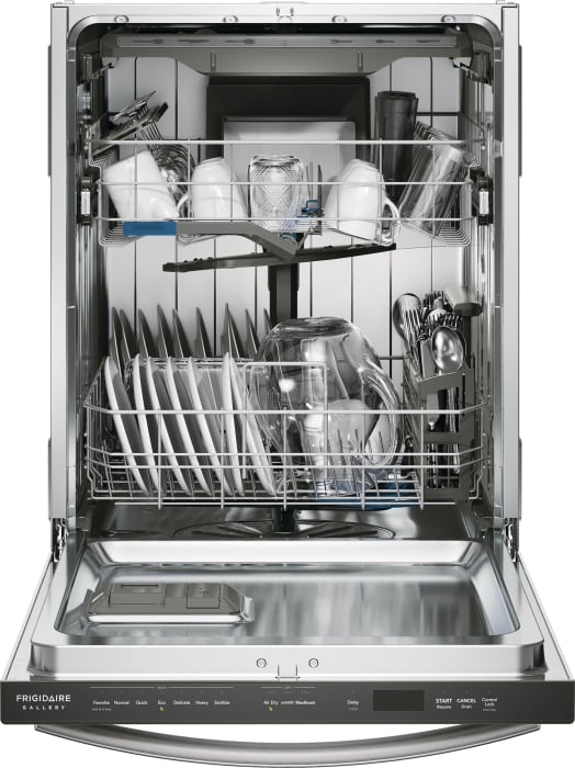Frigidaire GDSH4715AF 24 Inch Fully Integrated Dishwasher with 14 Place ...