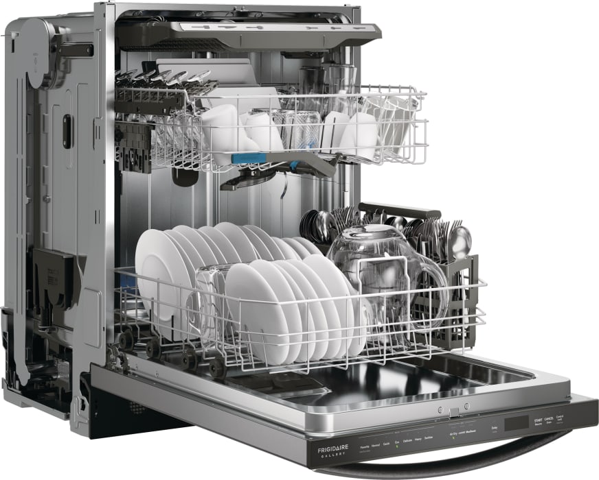 Frigidaire GDSH4715AF 24 Inch Fully Integrated Dishwasher with 14 Place ...