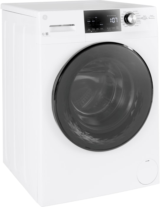 GE GFW148SSMWW 24 Inch Front Load Washer with 2.4 cu. ft. Capacity, 14 ...