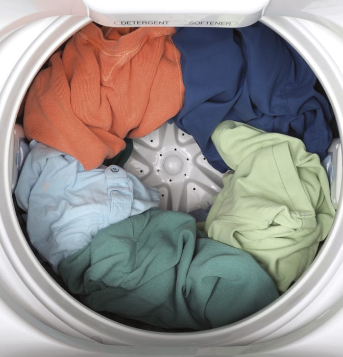GE GNW128PSMWW 24 Inch Top Load Portable Washer with 2.8 cu. ft ...