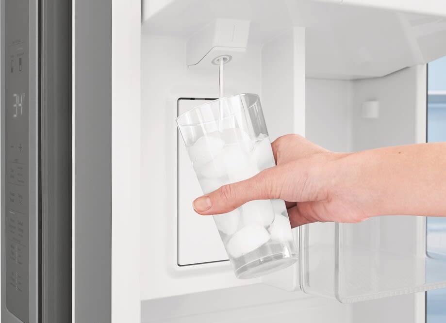 Frigidaire GRFG2353AF 36 Inch Counter-Depth French Door Refrigerator ...