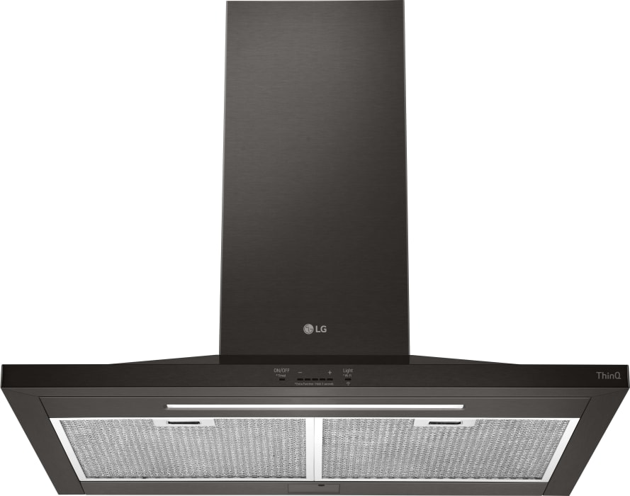 LG HCED3615D 36 Inch Wall Mount Range Hood with 5 Speed 600 CFM ...