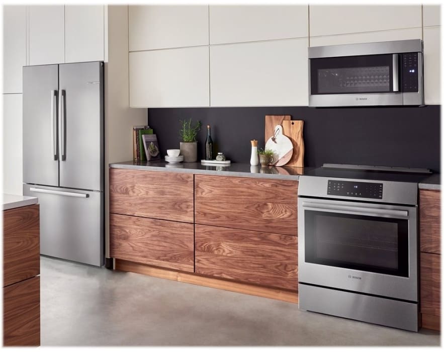 Bosch HII8056U 30 Inch Slide-In Induction Range with 4 Induction ...