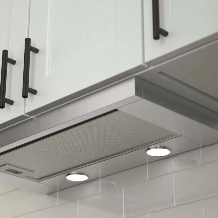 Bosch HUI54452UC 24 Inch Under Cabinet Range Hood with 4-Speed/400 CFM ...
