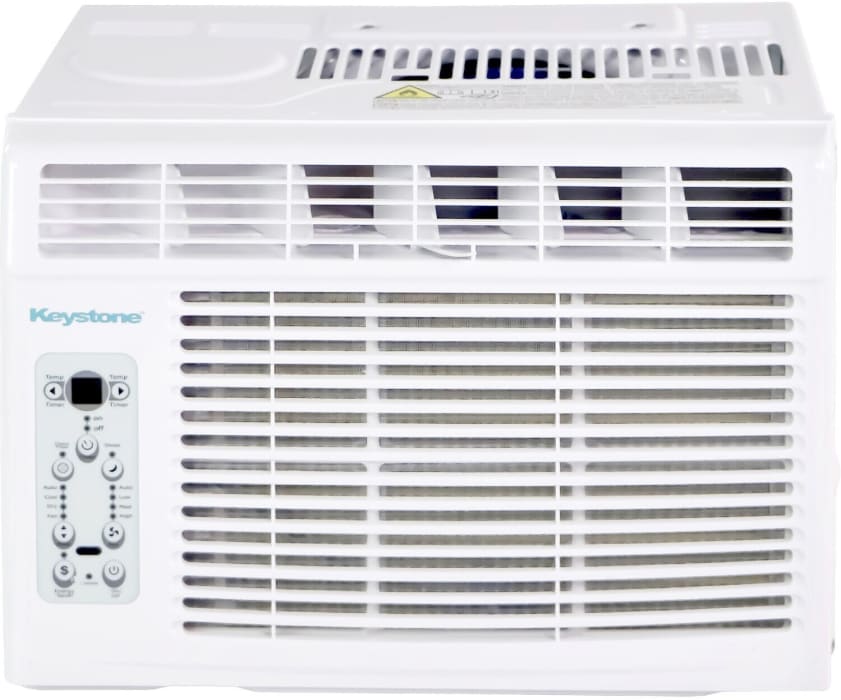 KeyStone KSTHW08B 8,000 BTU Heat and Cool Window Air Conditioner with 3 ...