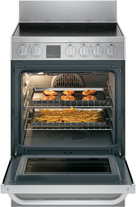 Haier QAS740RMSS 24 Inch Freestanding Electric Range with 4 Radiant ...