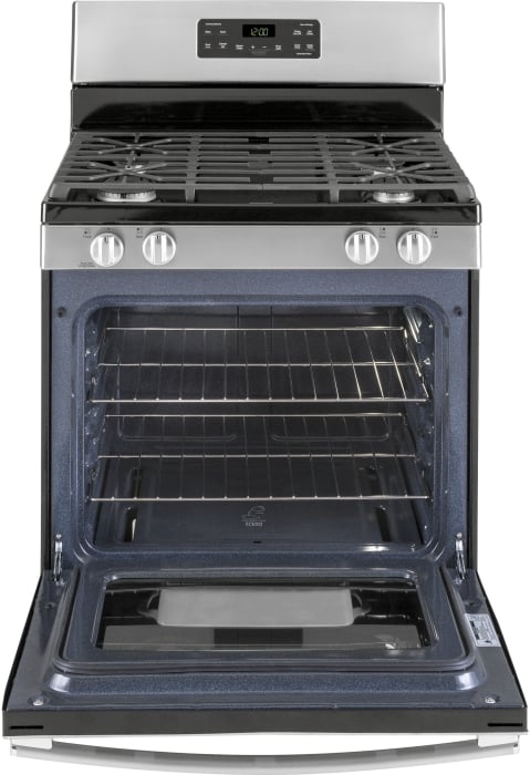 GE JGBS62REKSS 30 Inch Freestanding Gas Range with Power Boil Burner ...