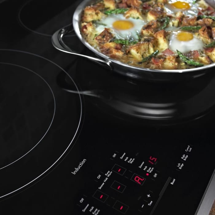 JennAir JIC4536XS 36 Inch Induction Cooktop with 5 Element Burners ...