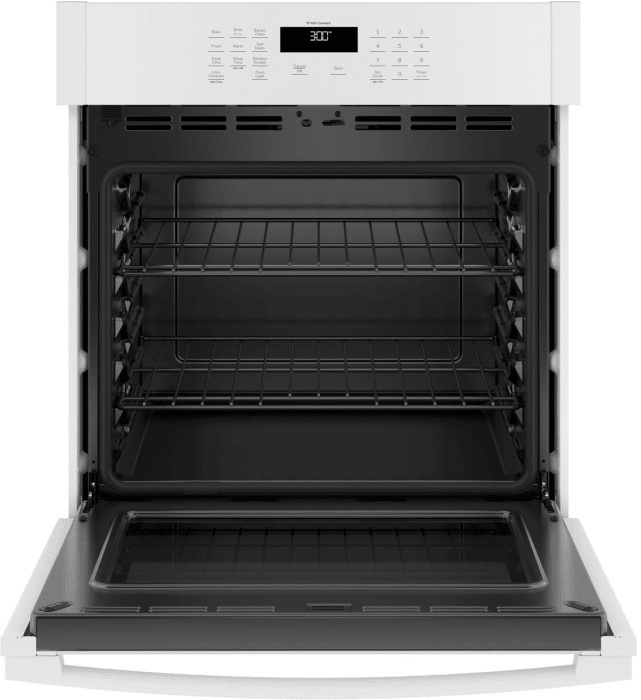 GE JKS3000DNWW 27 Inch Built-In Single Wall Oven with 4.3 cu. ft. Total ...