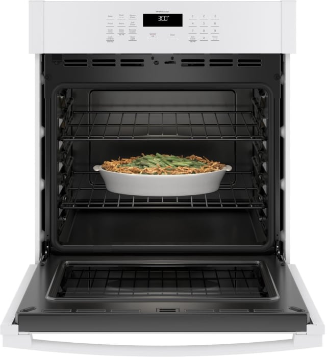 GE JKS3000DNWW 27 Inch Built-In Single Wall Oven with 4.3 cu. ft. Total ...