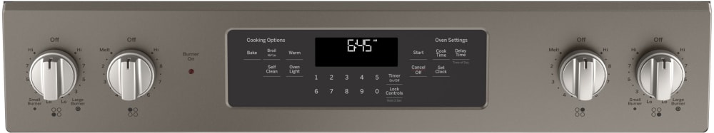 GE JS645ELES 30 Inch Slide-In Electric Range with 4 Radiant Elements, 5 ...