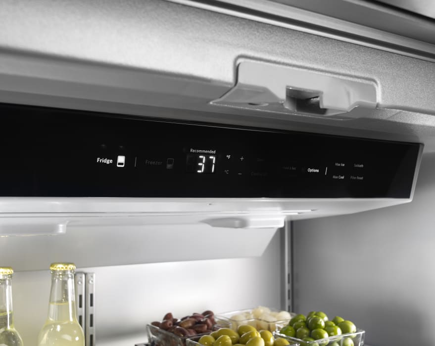 KitchenAid KBFN506ESS 36 Inch French Door Refrigerator with 20.8 cu. ft ...