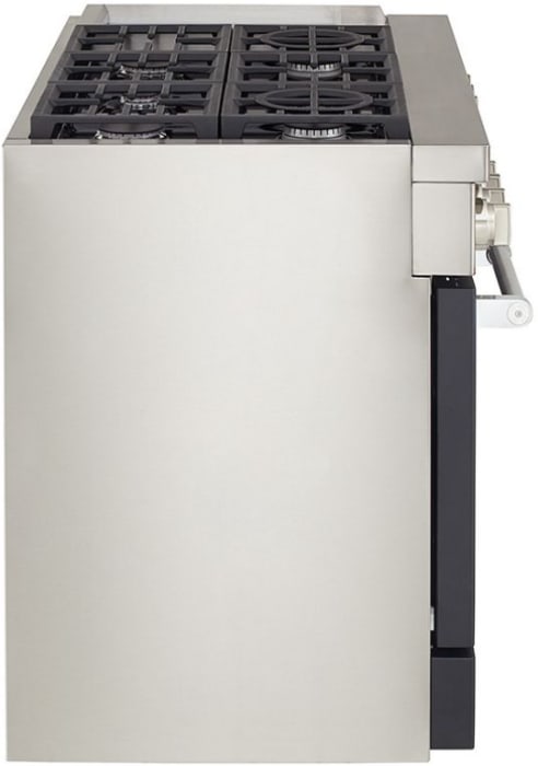 KitchenAid KFDC558JBK 48 Freestanding Dual Fuel Smart Range with 6 ...