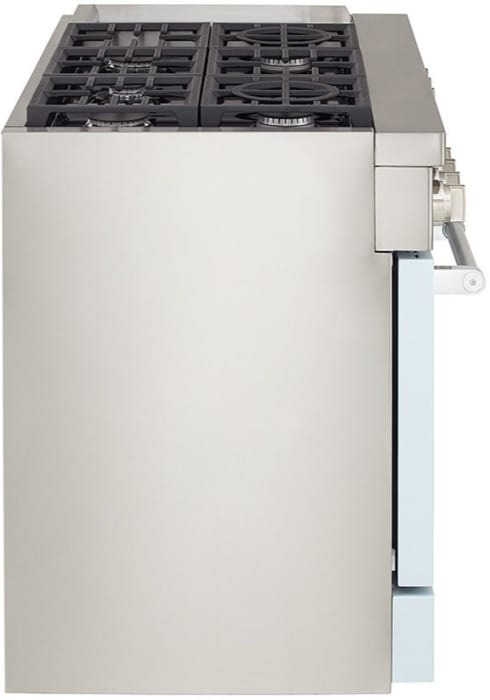 KitchenAid KFDC558JMB 48 Freestanding Dual Fuel Smart Range with 6 ...