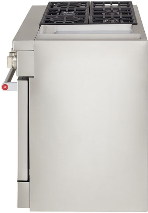 KitchenAid KFDC558JSS 48 Freestanding Dual Fuel Smart Range with 6 ...