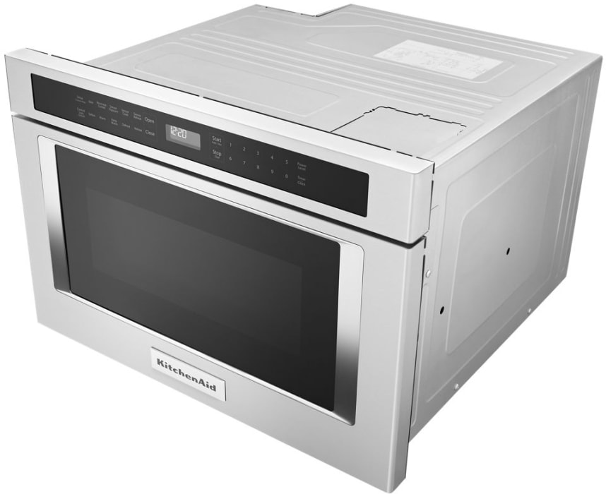 KitchenAid KMBD104GSS 24 Inch Under-Counter Microwave Drawer with 1.2 ...