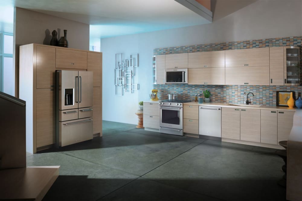 KitchenAid KRMF706ESS 36 Inch Freestanding 5-Door French Door ...