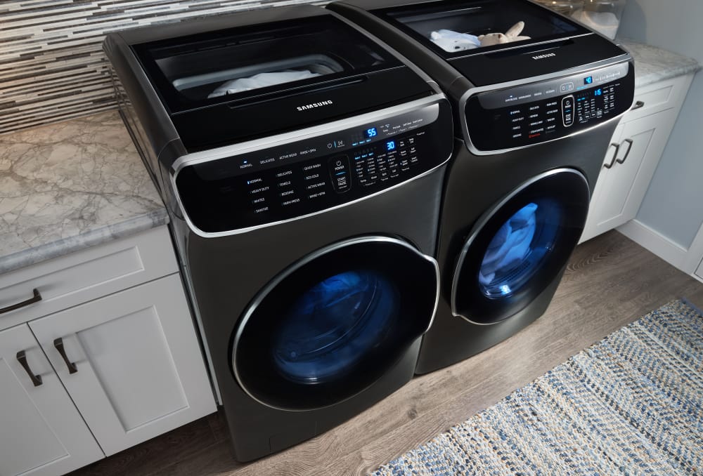 Samsung WV60M9900AV 27 Inch FlexWash™ Smart Washer with 6.0 Cu. Ft ...