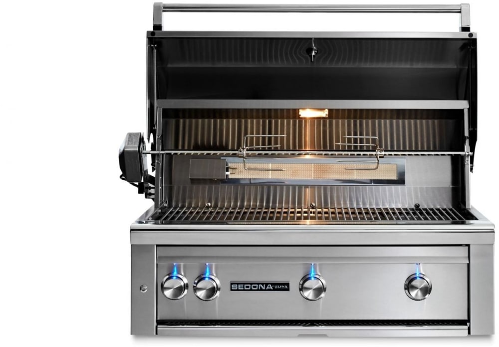 Lynx L600PSRNG 36 Inch Built-in Gas Grill with 891 sq. in. Cooking ...