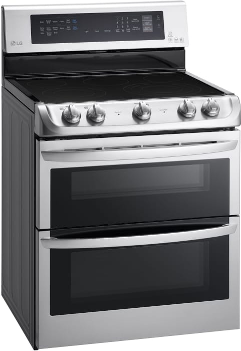 LG LDE4415ST 30 Inch Double Oven Electric Range with ProBake Convection ...