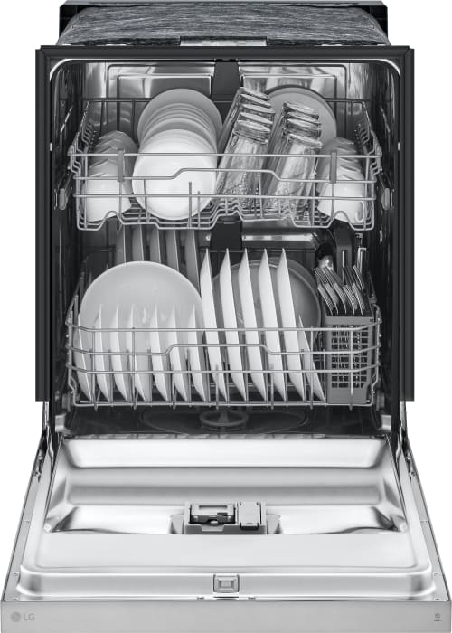 LG LDFC2423B 24 Inch Full Console Dishwasher with 15 Place Settings, 52 ...