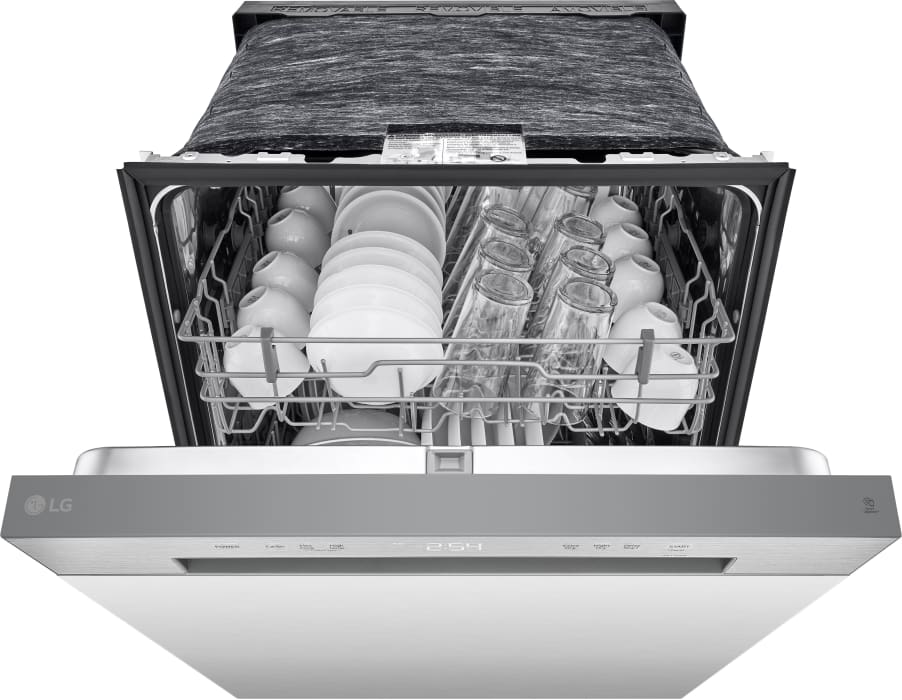 LG LDFC2423V 24 Inch Full Console Dishwasher with 15 Place Settings, 52 ...