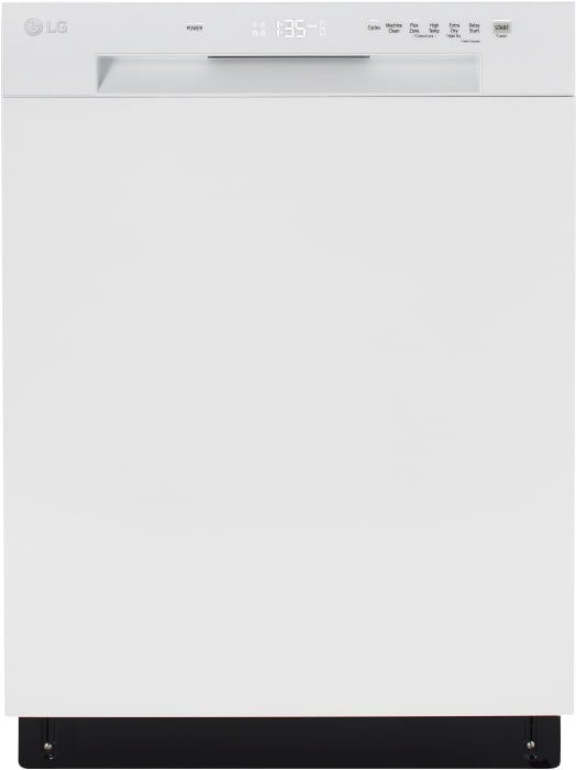 LG LDFC2423W 24 Inch Full Console Dishwasher with 15 Place Settings, 52 ...