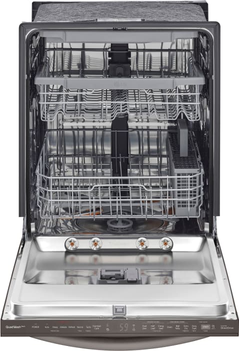 LG LDTS5552D 24 Inch Fully Integrated Smart Dishwasher with 15 Place ...