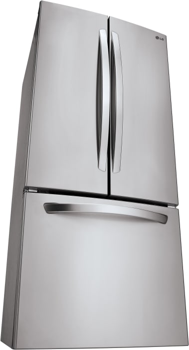 LG LFC22770ST 30 Inch French Door Refrigerator with 21.6 cu. ft ...