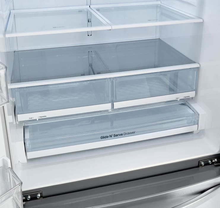 LG LFXS26596S 36 Inch Smart French Door Refrigerator with 26 cu. ft ...