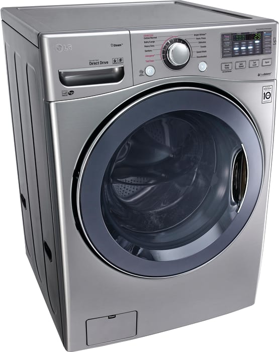 LG WM3770HVA 27 Inch Front Load Washer with Steam, TurboWash ...