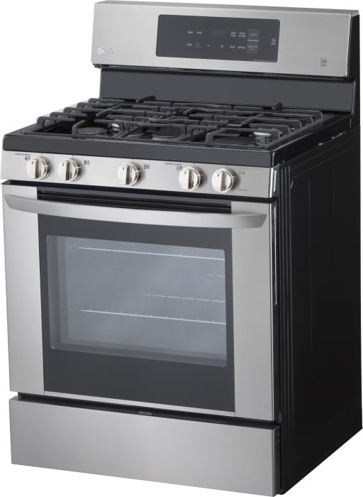 LG LRG3061ST 30 Inch Gas Range with 20 Minute EasyClean® Mode ...