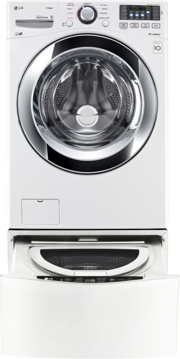 LG WM3370HWA 27 Inch 4.3 cu. ft. Front Load Washer with 7 Wash Cycles ...