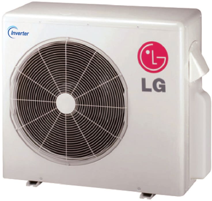 LG LGACMSA1 2 Room Mini Split System with Heat Pump, Low Ambient ...