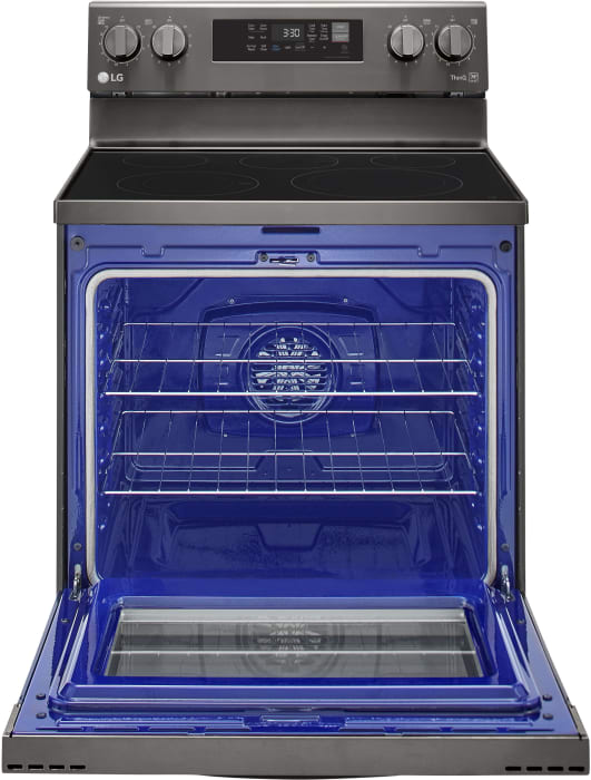 LG LREL6323D 30 Inch Electric Smart Range with 5 Radiant Elements, 6.3 ...