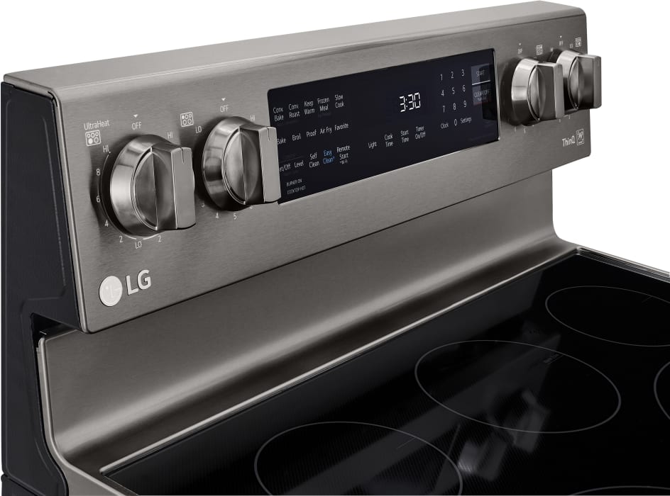 LG LREL6325D 30 Inch Electric Smart Range with 5 Radiant Elements, 6.3 ...