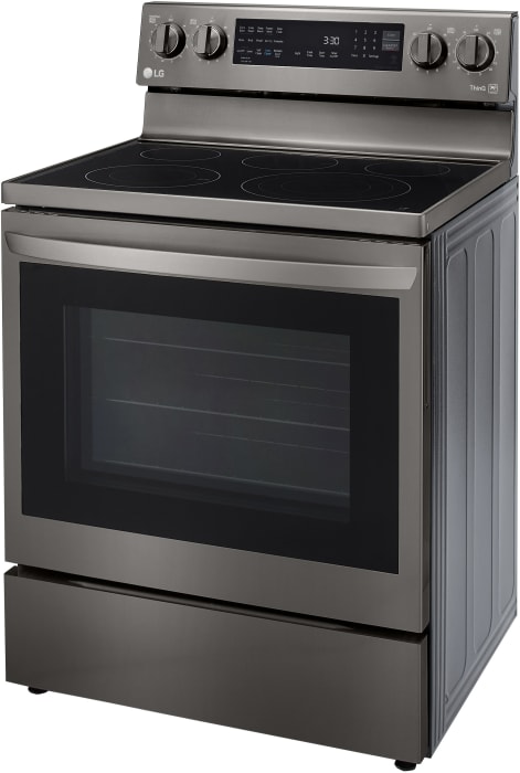 LG LREL6325D 30 Inch Electric Smart Range with 5 Radiant Elements, 6.3 ...