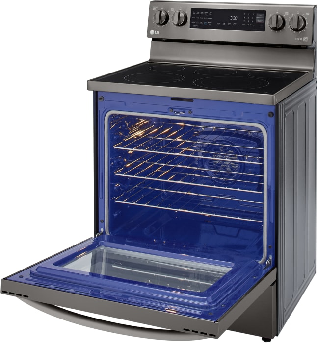 LG LREL6325D 30 Inch Electric Smart Range with 5 Radiant Elements, 6.3 ...