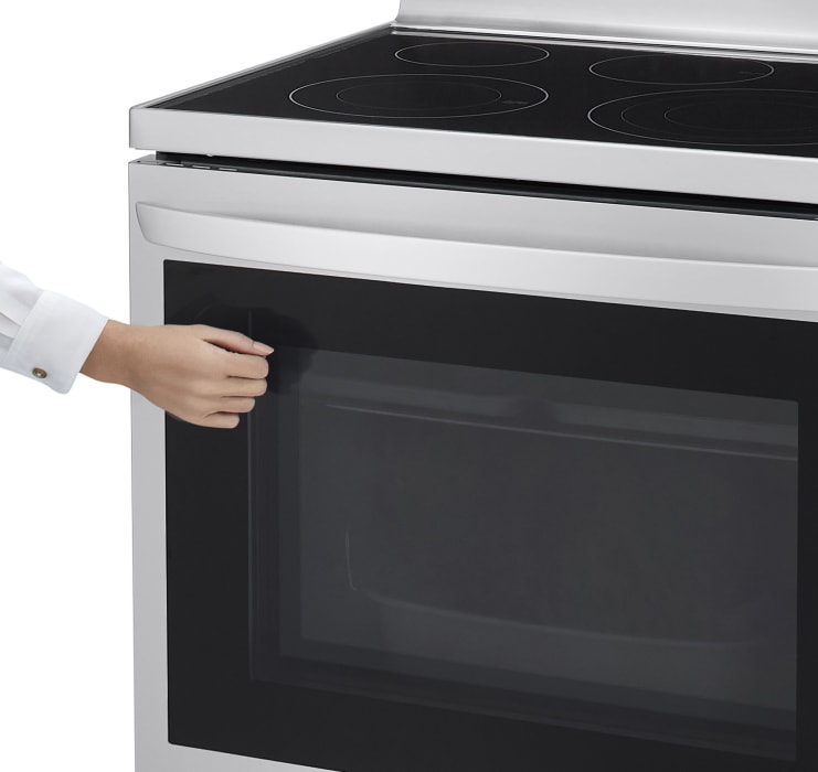 LG LREL6325F 30 Inch Electric Smart Range with 5 Radiant Elements, 6.3 ...