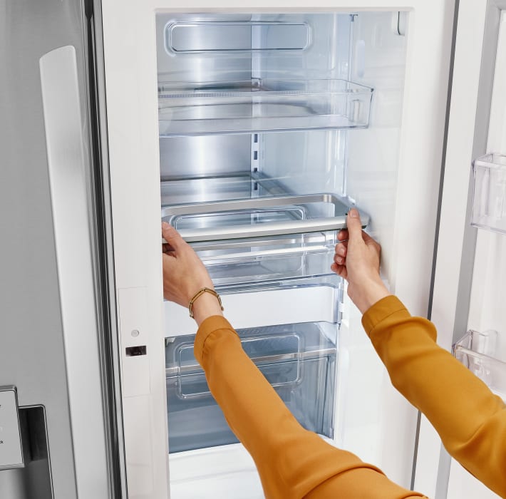 LG LRFDS3016S 36 Inch Smart French Door Craft Ice Refrigerator with 29. ...